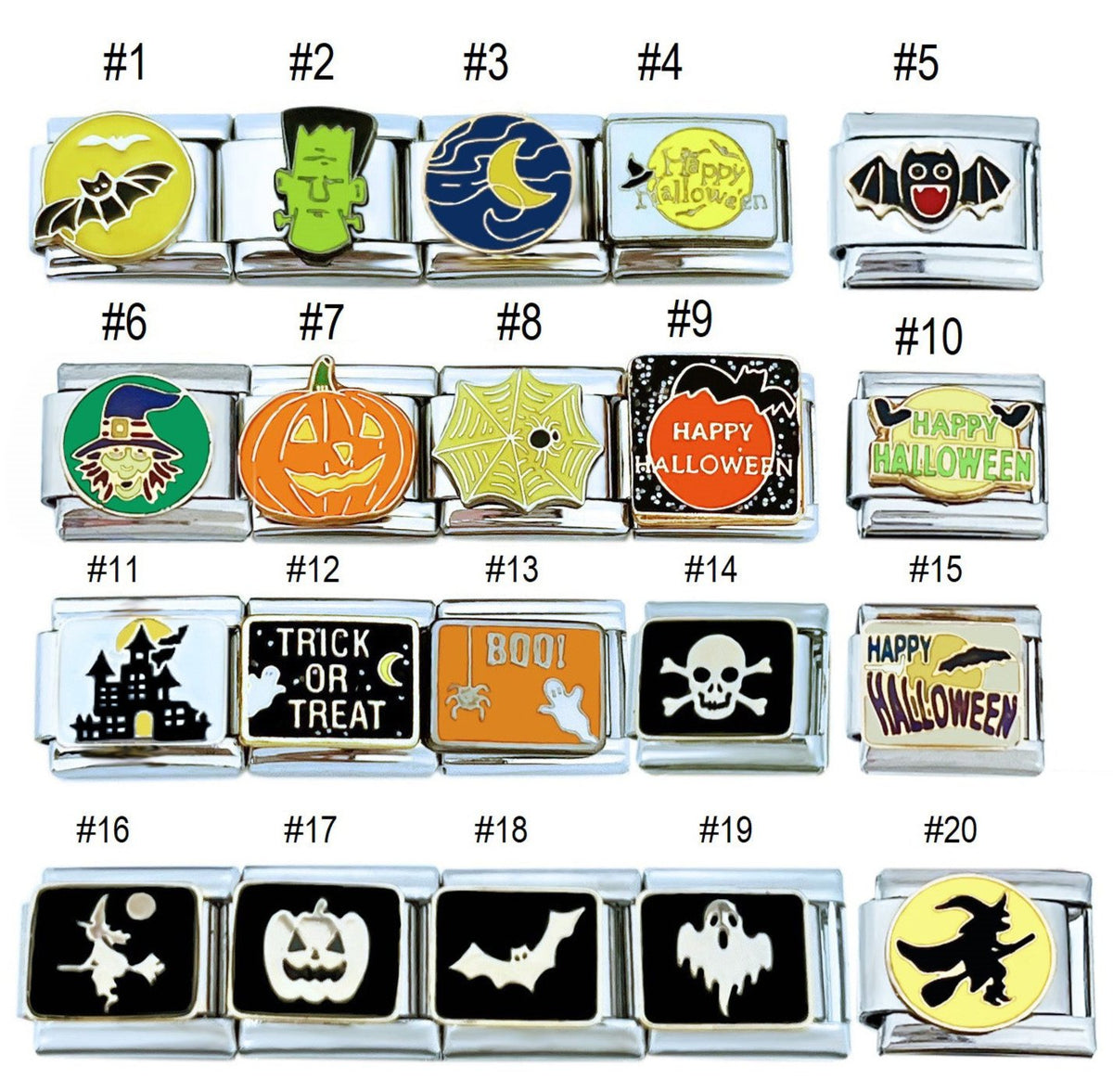 9mm Italian Charms Spooky Halloween Collection – Charmed Creations LLC